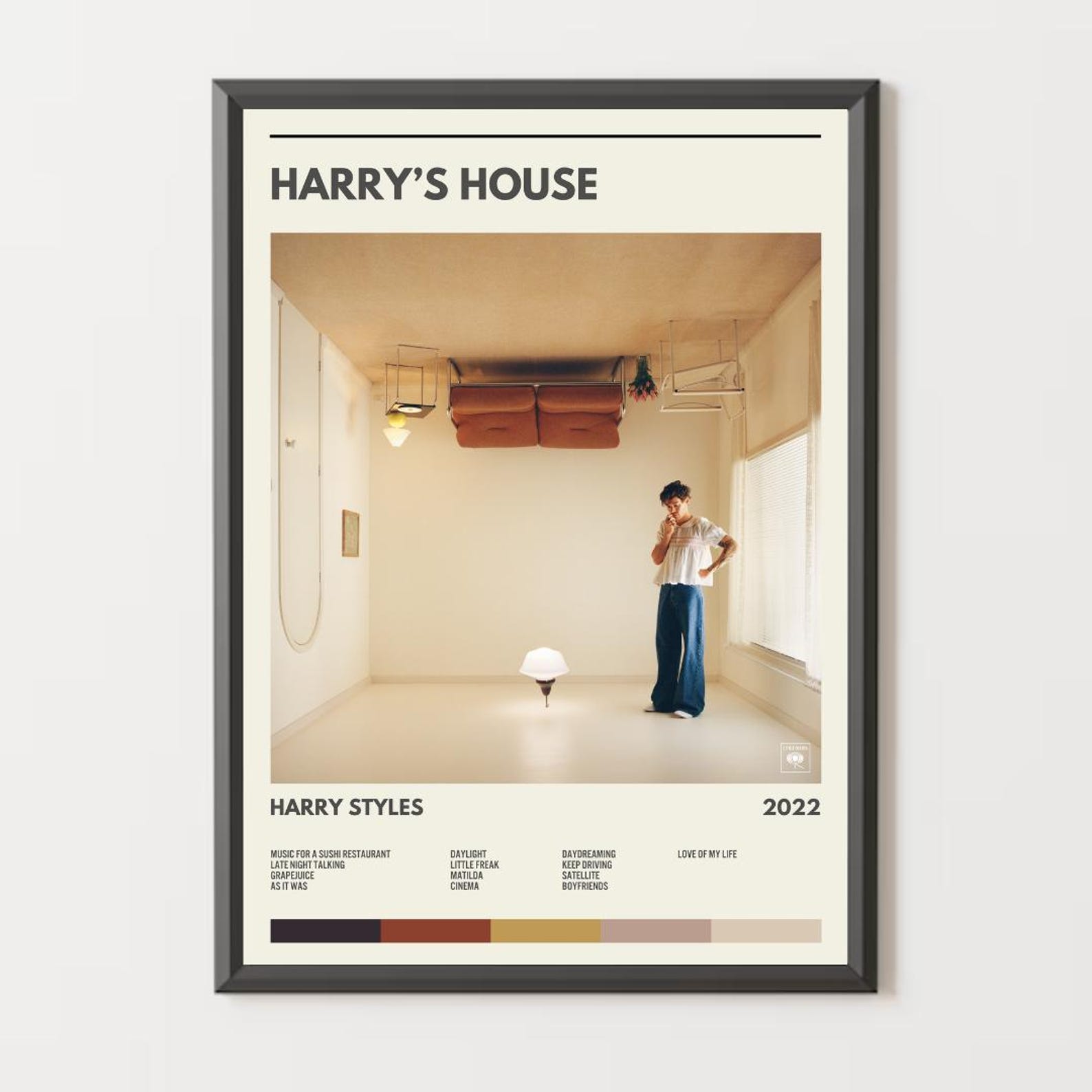 Harry Styles - Harry's House - Album Poster - Etsy UK