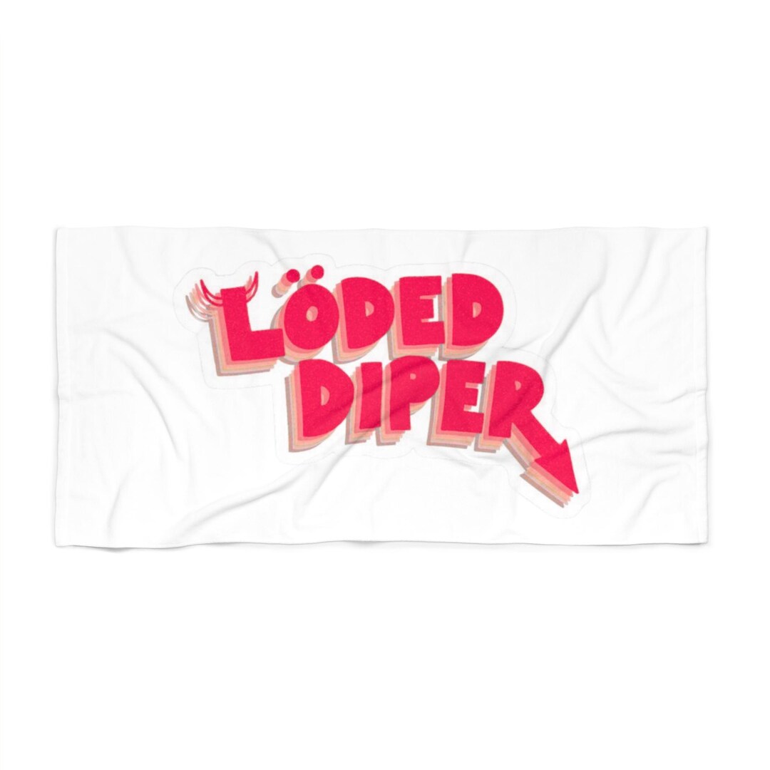 Diary of a Wimpy Kid Loded Diper Beach Towel - Etsy