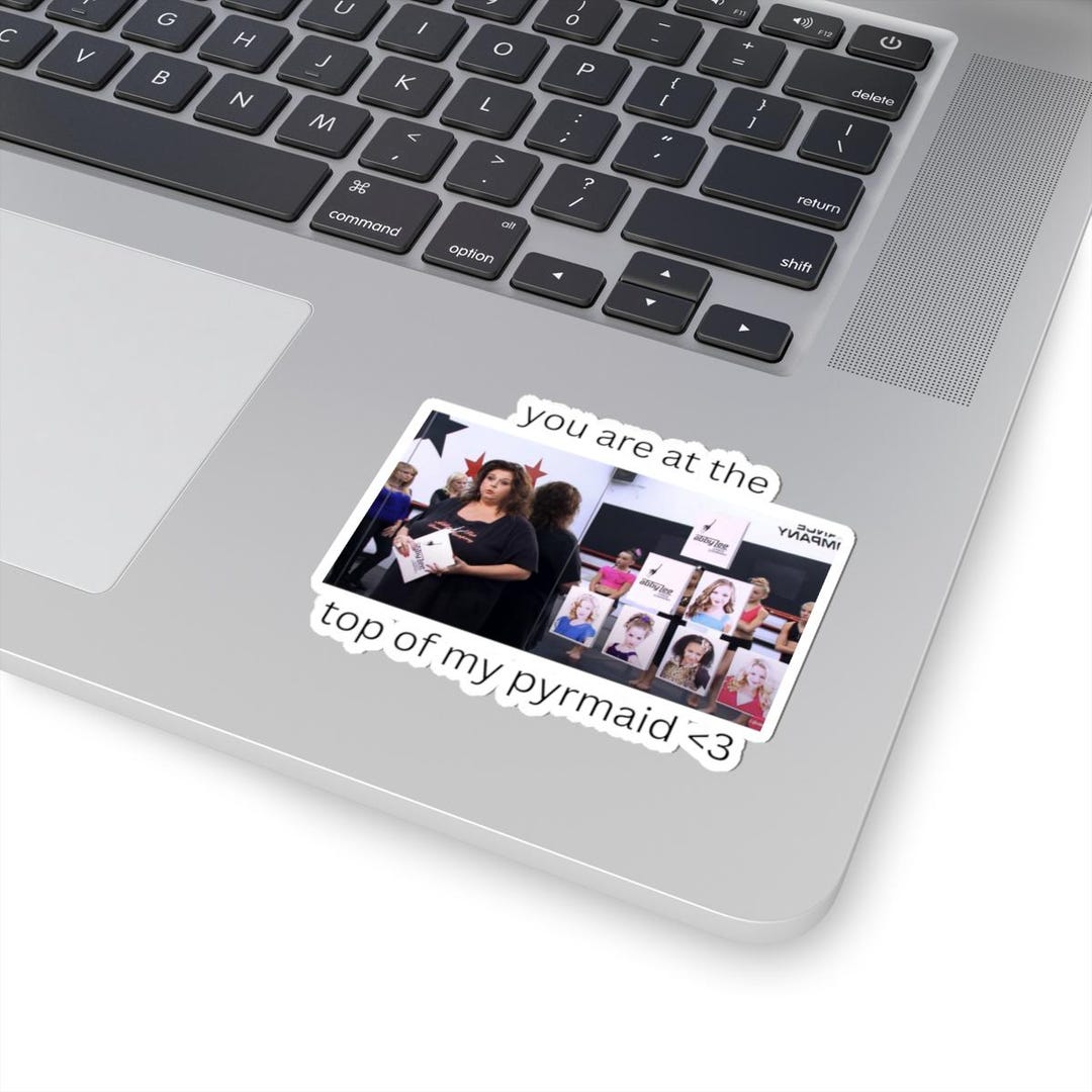 Dance Moms Abby Lee Miller Top of the Pyramid Sticker - Etsy