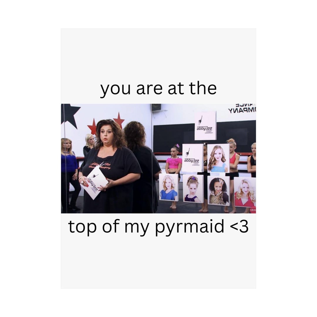 Dance Moms Abby Lee Miller Pyramid Poster - Etsy
