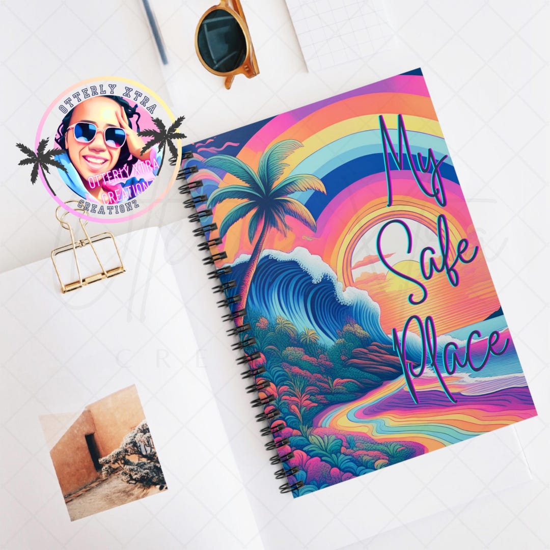 Mental Health Journal, My Safe Place Notebook, Mindfulness Gift, Trauma Diary, PTSD Diary ...