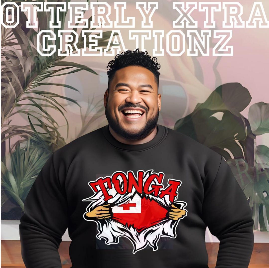 Tongan Crewneck Sweatshirt, Tongan Pride Apparel, MMT, Tongan Gift ...