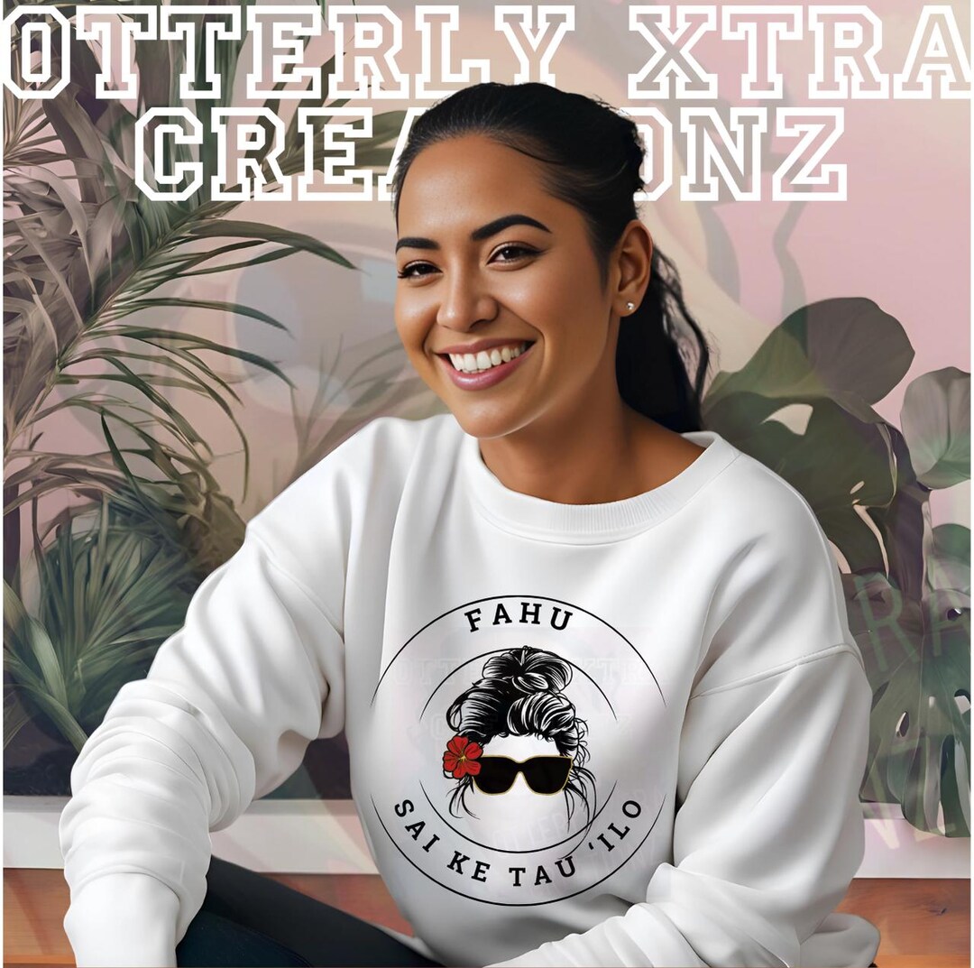 Fahu Sai Ke Tau 'ilo Crewneck Sweatshirt - Etsy