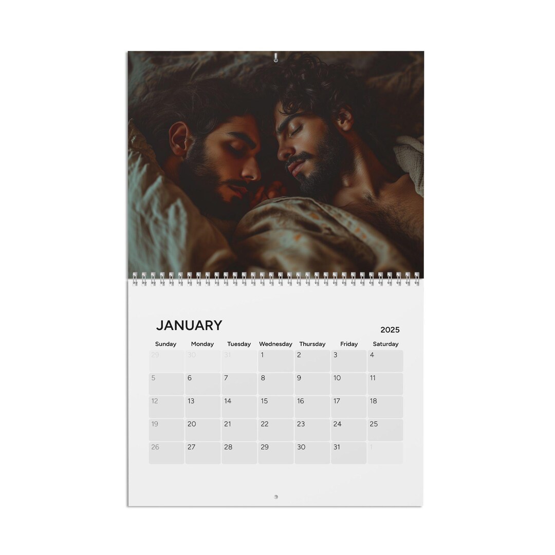 2024 Embraced Moments: Artistic Male Couples Calendar - Etsy