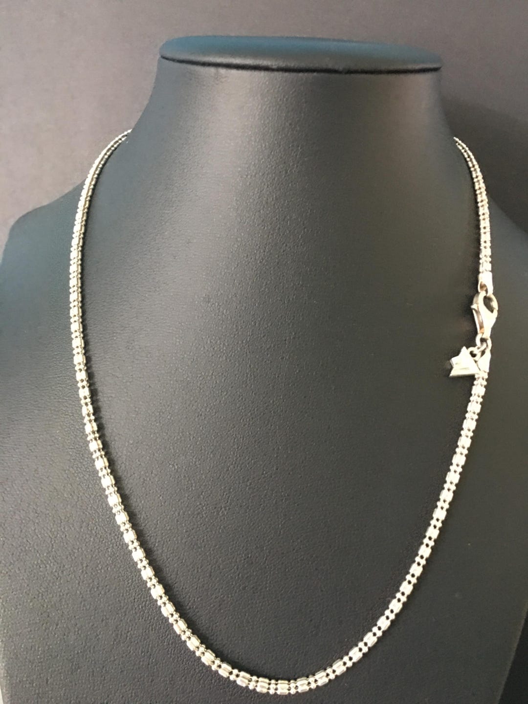 Silpada “dot Dash” Retired Oxidized 18" Sterling Silver Chain N2078 - Etsy