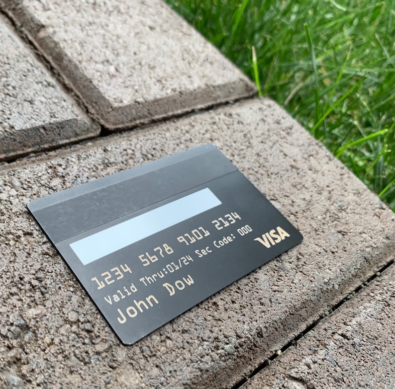 Convert Your Plastic Credit Debit Card to Metal Today Metal Credit Card ...