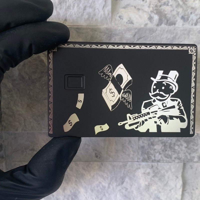 Amex Black Card Skin - Etsy
