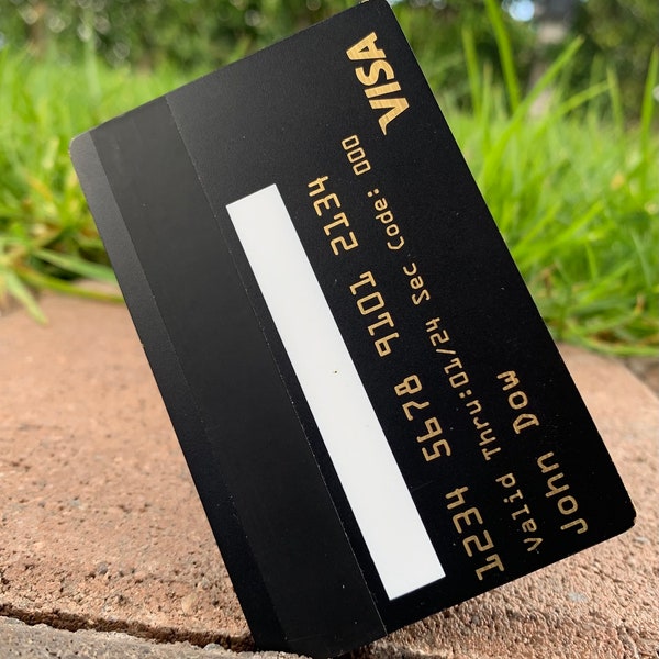 Amex Centurion Card Replica - Etsy