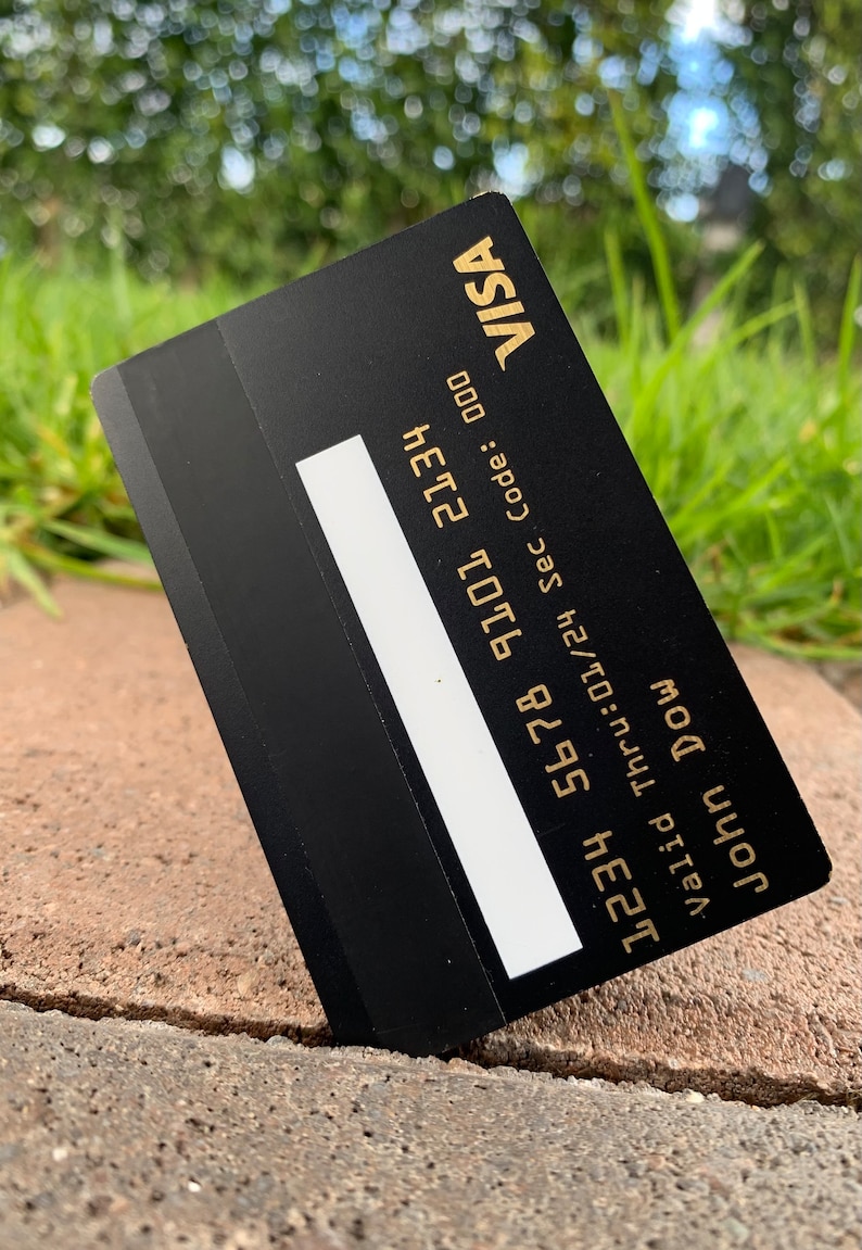 Convert Your Plastic Credit Debit Card to Metal Today Metal Credit Card ...