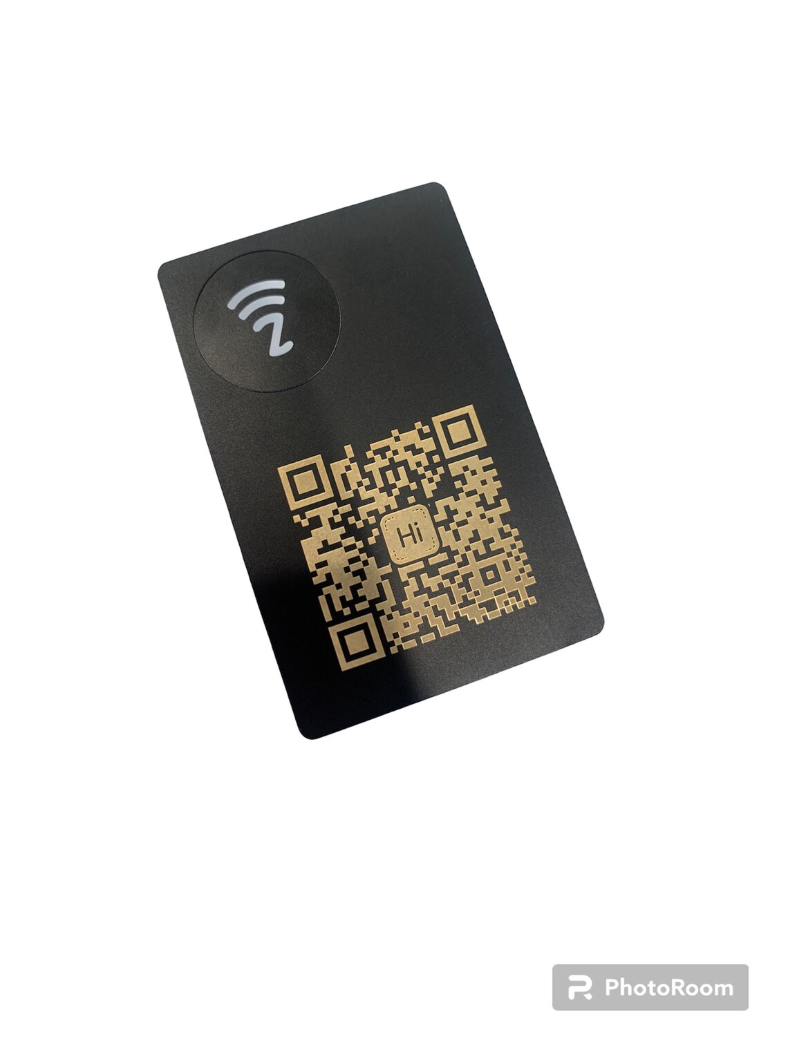 Metal Business Card Stainless Steel Free Digital Platform QR Code NFC ...