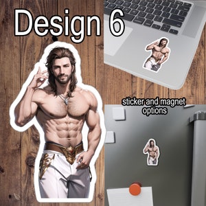 Gale | Wizard | Waterdeep | BG3 | High Quality, Glossy Finish Vinyl ...