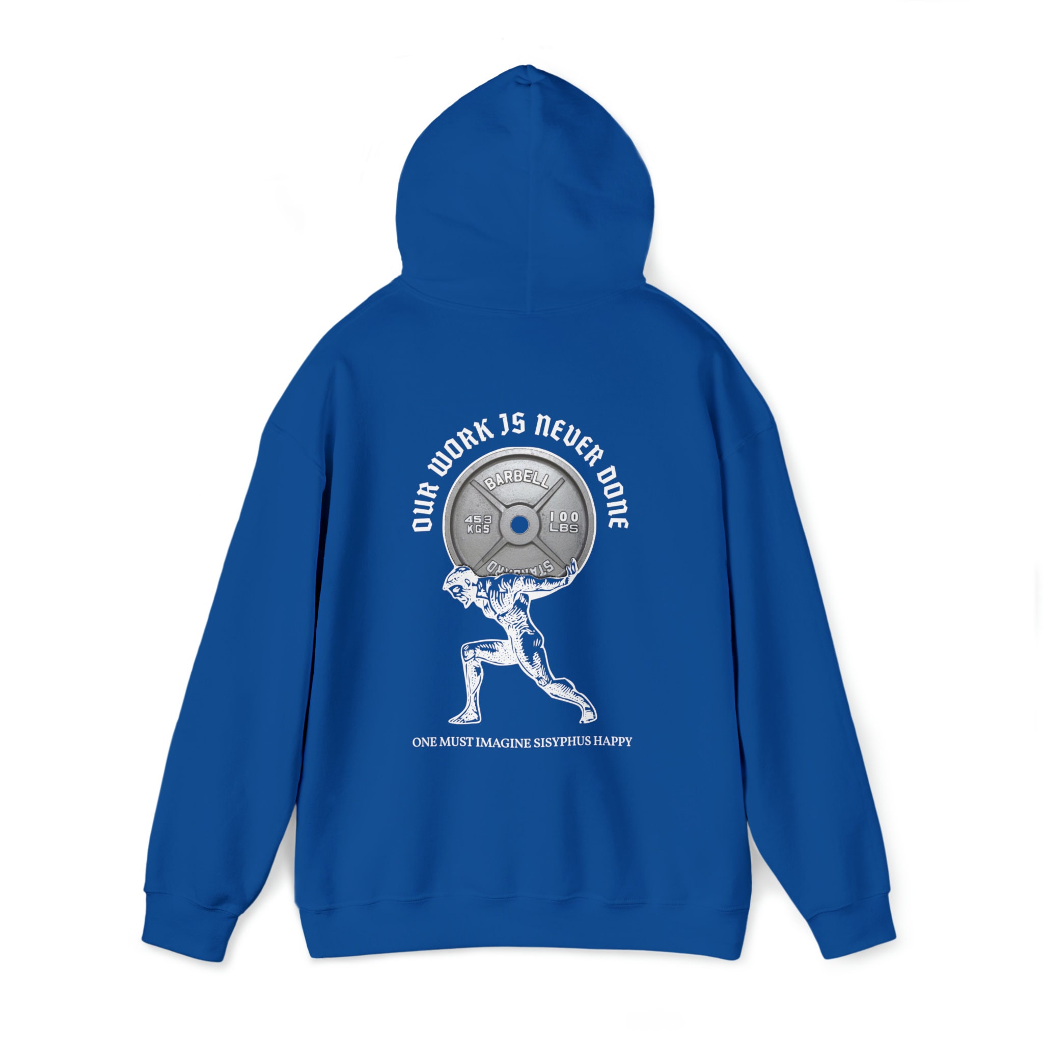 Sisyphus Hoodie, Workout Hoodie, Gym Hoodie, Exercise Shirt, Gym Gift, Pump Cover, Gift for Him ...