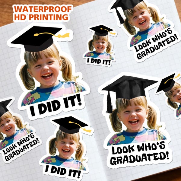 Graduation Stickers - Etsy