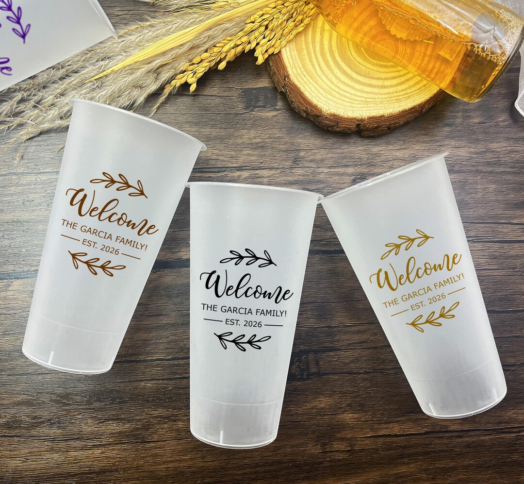 Custom Housewarming Party Cups, Housewarming Gift, Home Number Frosted ...