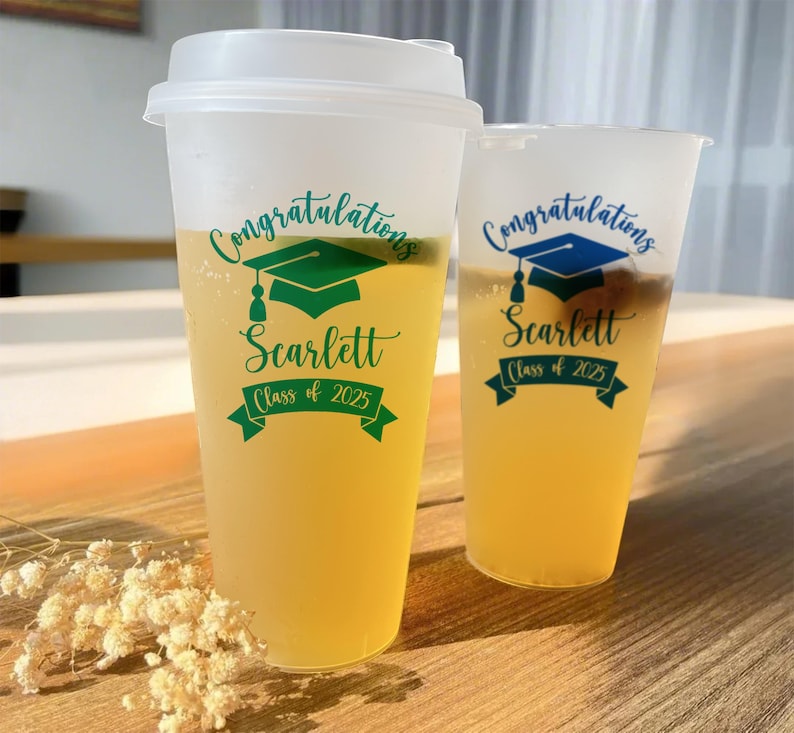 Bulk Graduation Cup Favors/college Graduation Favor Cups/graduation ...