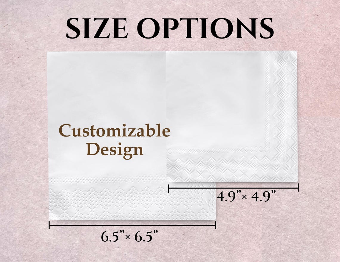 Class of 2025 Graduation Cocktail Napkin Custom PHD Beverage Napkins ...