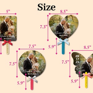 Wedding Timeline Photo Program Fans With Bowtie Assembled Beach Wedding ...