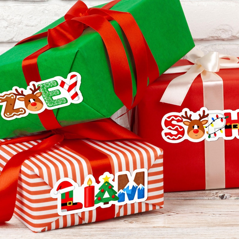 Christmas Present Cartoon - Etsy