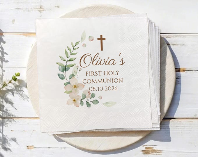 Communion Decorations - Little Girl's Communion Banner - First Holy ...