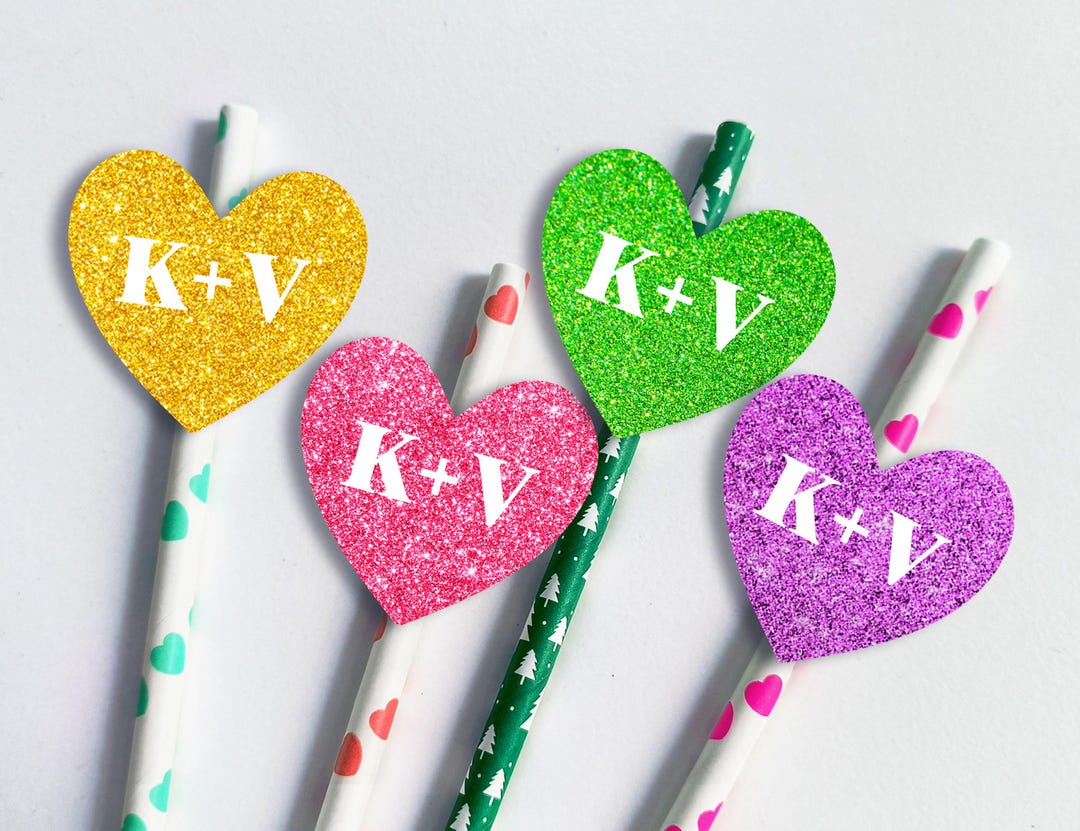 Custom Party Straws, Personalized Straws for Wedding, Wedding Party ...