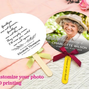 Funeral Program Memorial Service Fans Church Fans Printable Order of ...
