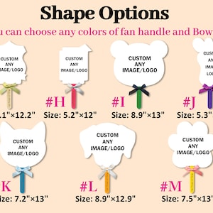 Custom Logo Photo Fans Double-sided Printed Business Party Fan ...