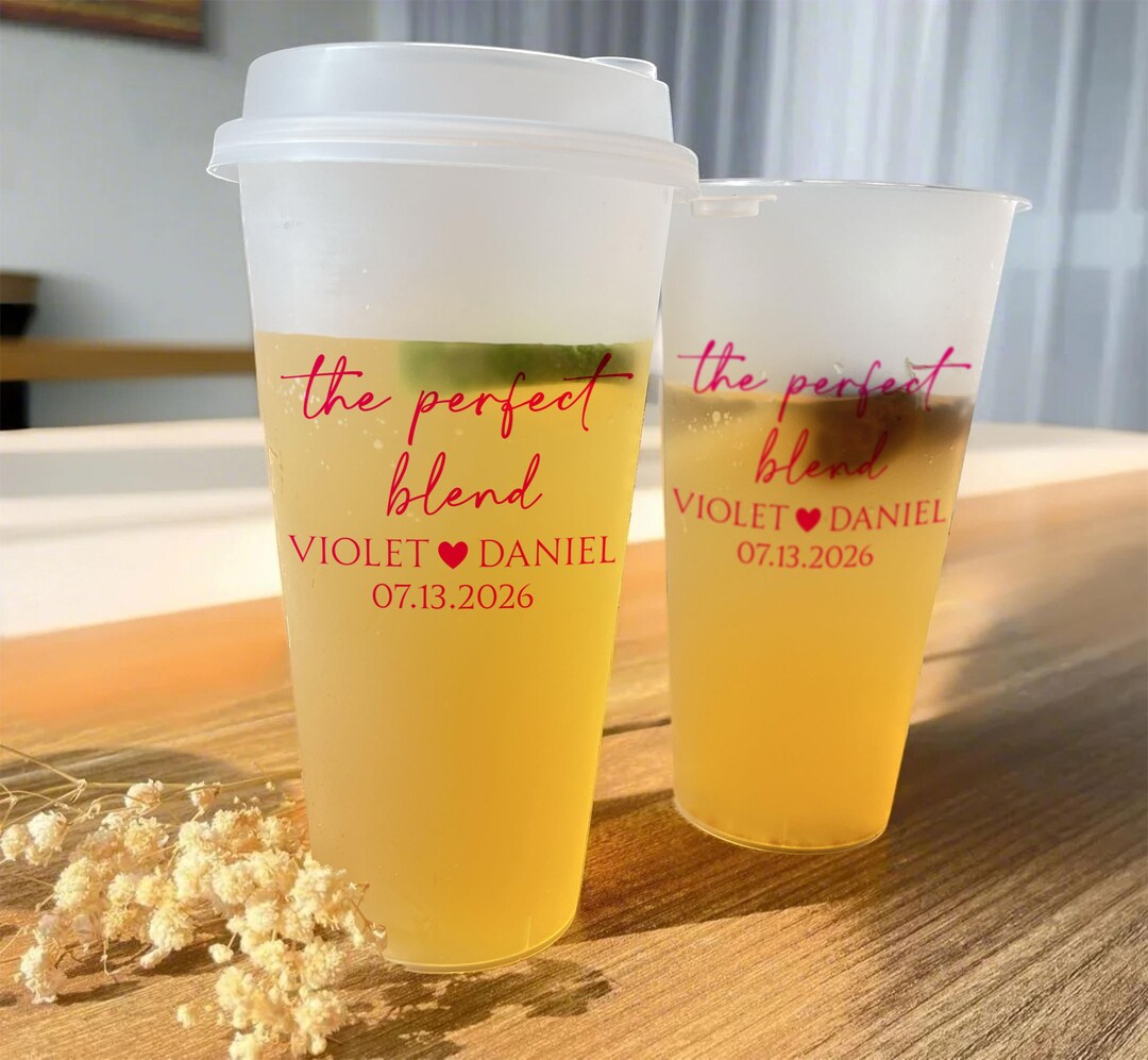 The Perfect Blend Frosted Cup, Custom Couple Name Frosted Cup ...