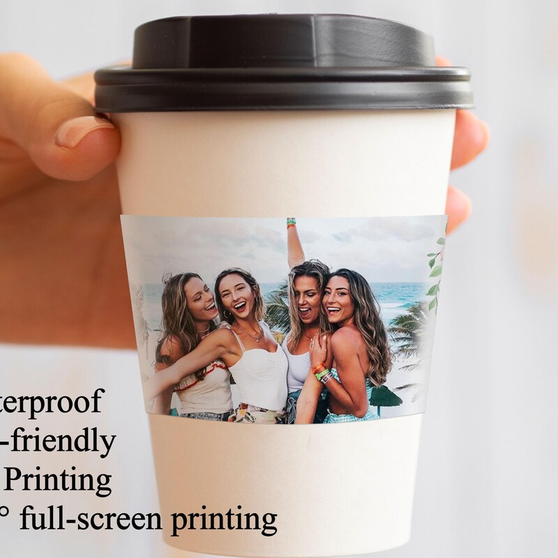 Custom Coffee Sleeves Wedding - Etsy
