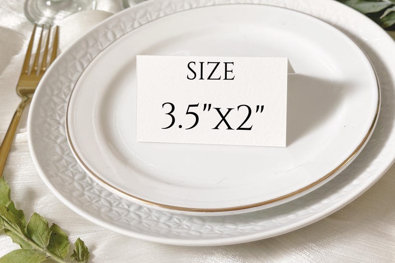 Personalized Wedding Place Cards PRINTED, Wedding Guest Name Cards ...