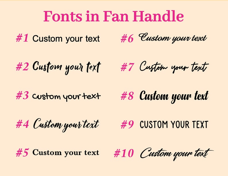 FULL-ASSEMBLED Personalized Logo Favor Fan Double-sided Business Party ...