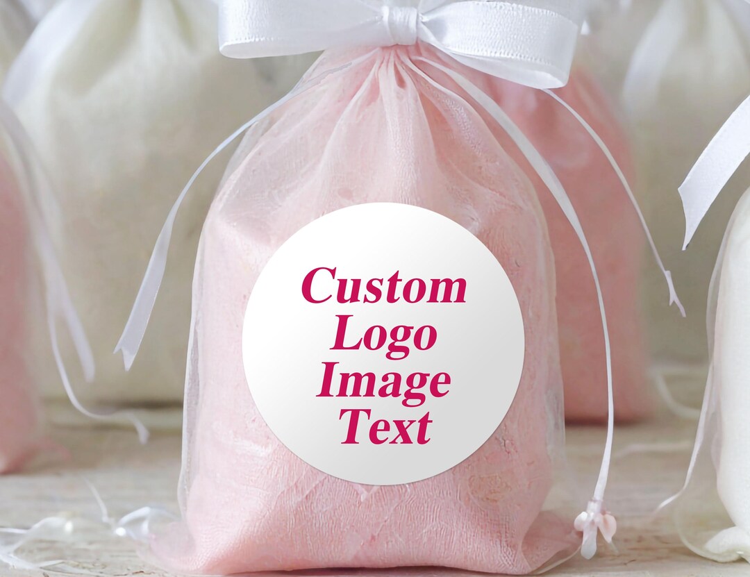 Custom Business Gift Labels Personalized Logo Gift Tag Labels Company ...