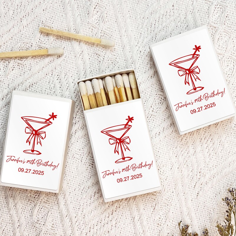 Matchbox Label - Etsy