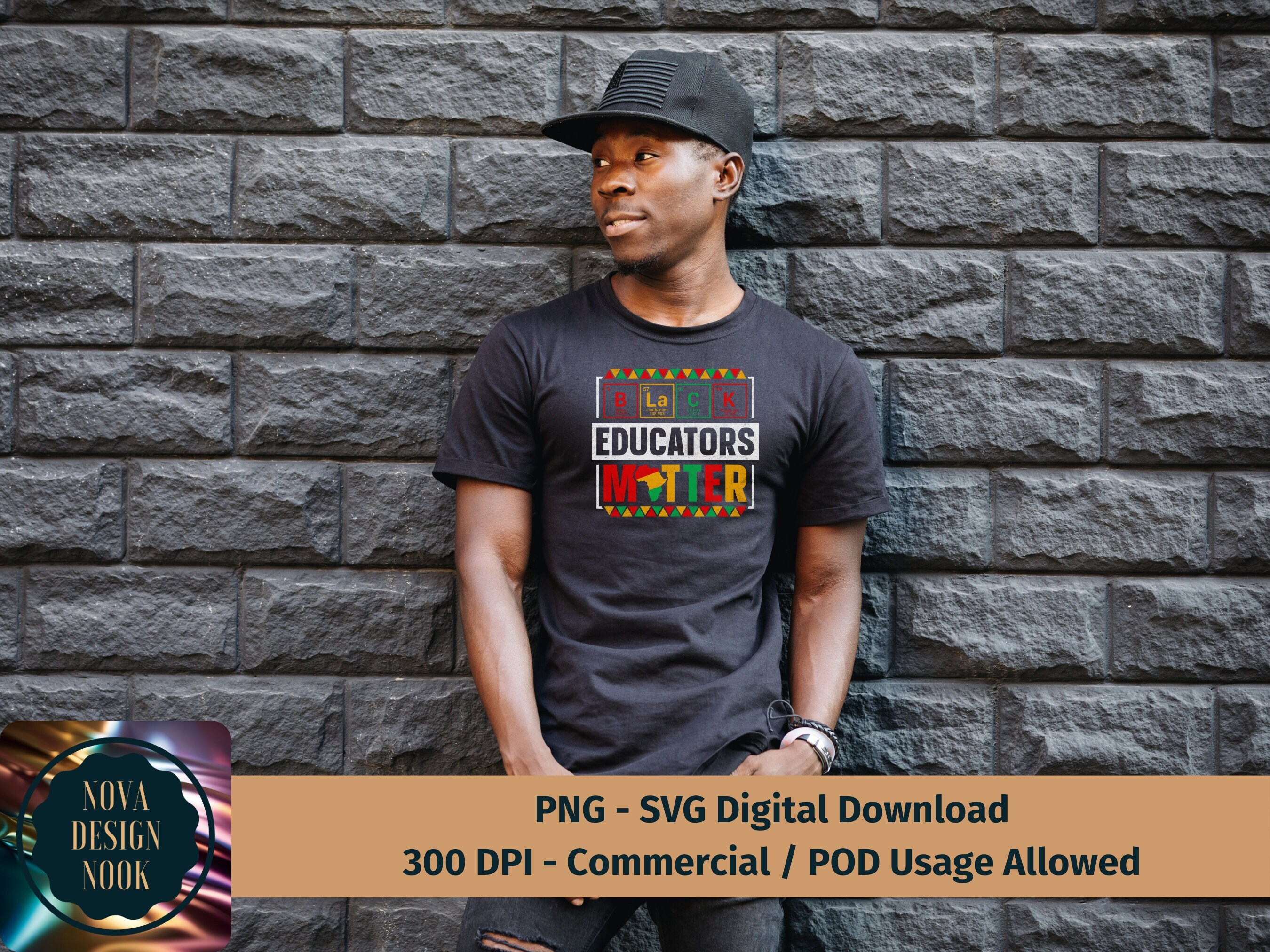 Black Educators Matter PNG | Black Teachers PNG | Black Educator PNG ...