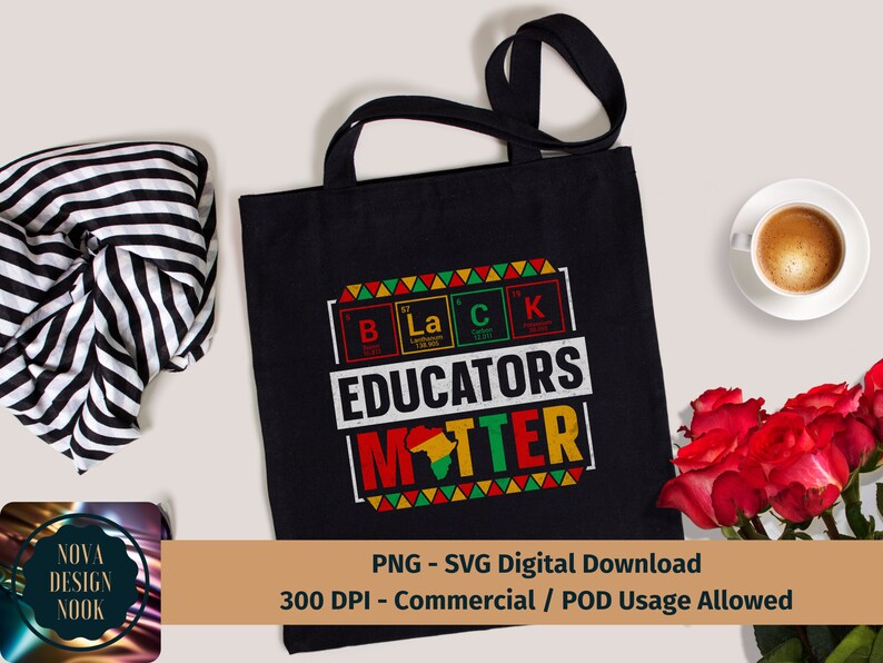Black Educators Matter PNG | Black Teachers PNG | Black Educator PNG ...