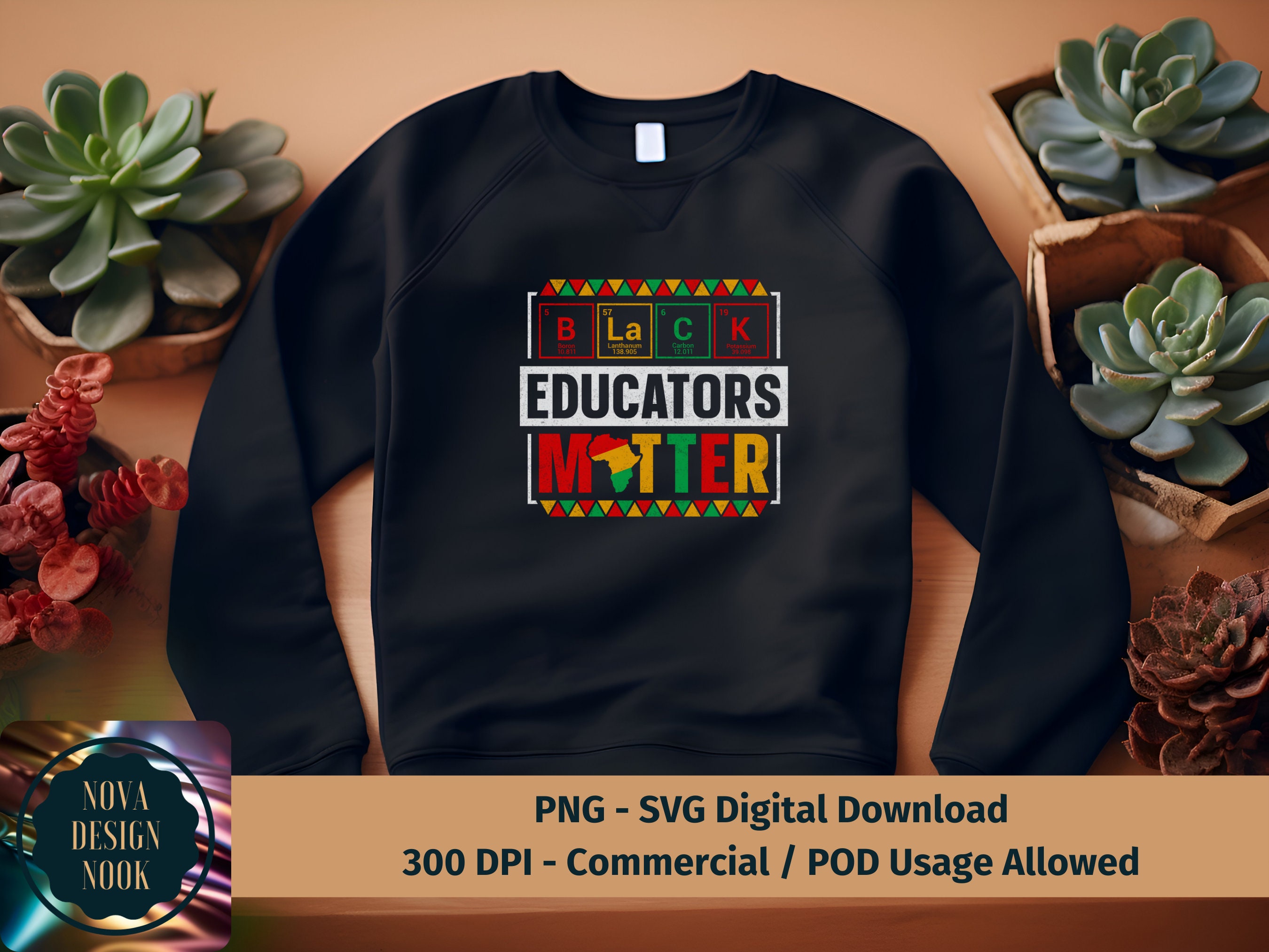 Black Educators Matter PNG | Black Teachers PNG | Black Educator PNG ...