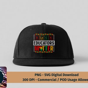 Black Educators Matter PNG | Black Teachers PNG | Black Educator PNG ...