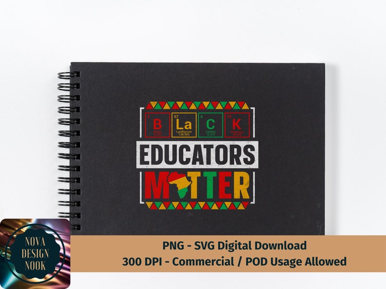 Black Educators Matter PNG | Black Teachers PNG | Black Educator PNG ...