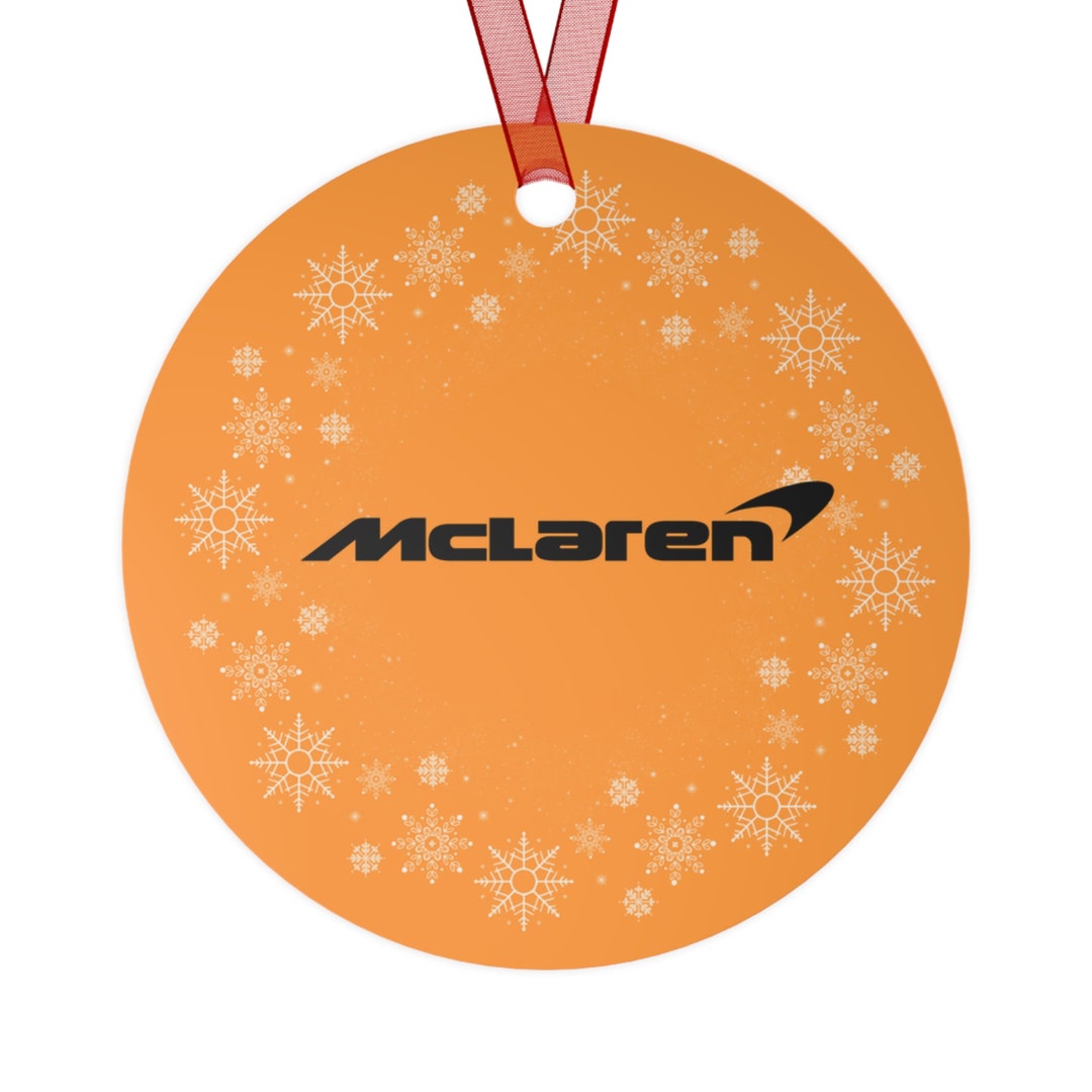 Mclaren Christmas Tree Ornament F1 Formula One Racecars Papaya Lando ...