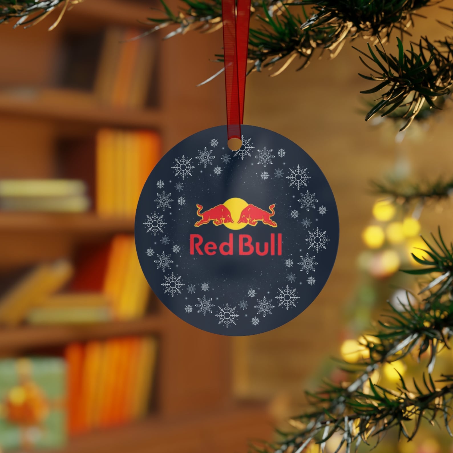 Red Bull Racing Ornament Christmas Tree F1 Formula One Racecars Navy ...