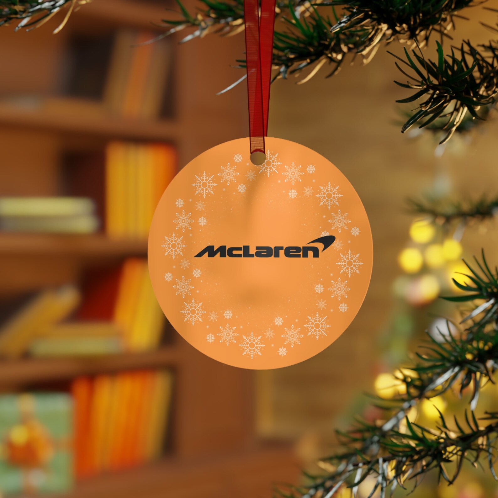 Mclaren Christmas Tree Ornament F1 Formula One Racecars Papaya Lando ...