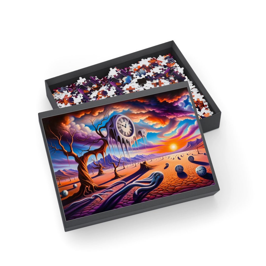 Dali Dreamscape: Ethereal Timeless Mirage Puzzle 96, 252, 500, 1000 ...