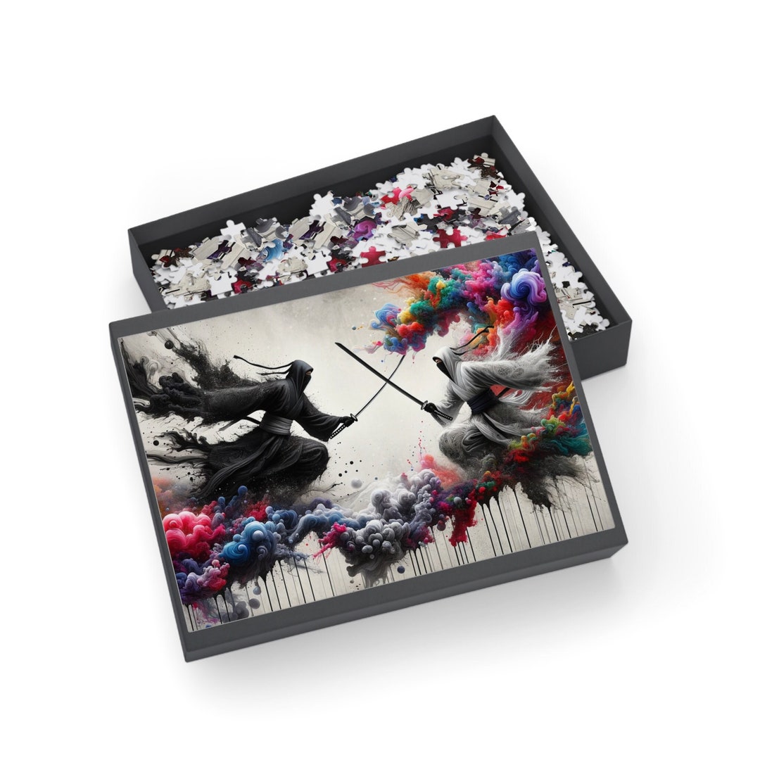 Ninja Clash Dynamic Battle Art Puzzle Collection - Etsy