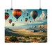 Albuquerque Skies: Hot Air Balloon Fiesta Matte Poster - Etsy