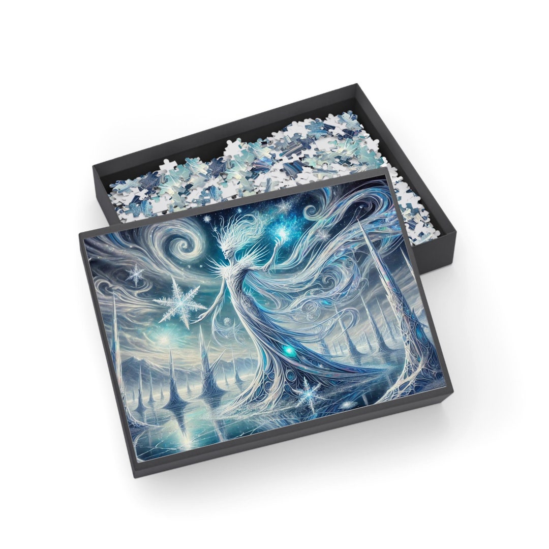 Jack Frost Puzzle Salvador Dalí-inspired 96, 252, 500, or 1000-piece ...