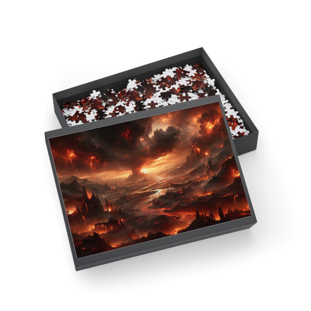 Infernal Chaos Dystopian Apocalypse Puzzle Collection - Etsy
