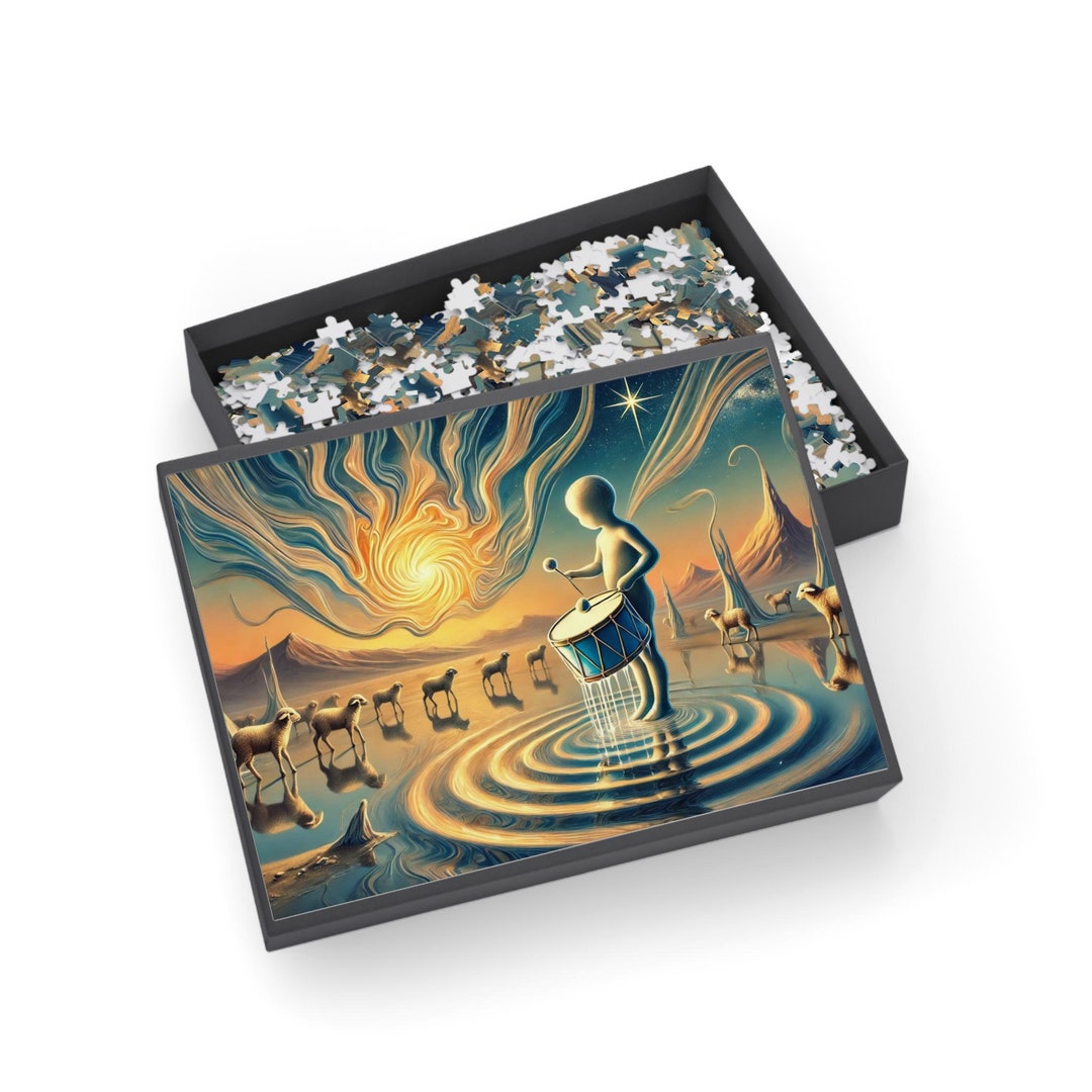 Little Drummer Boy Puzzle Salvador Dalí-inspired 96, 252, 500, or 1000 ...