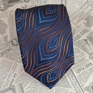 Navy Blue Floral Mens Pocket Square, Set Necktie Wedding Ties With ...