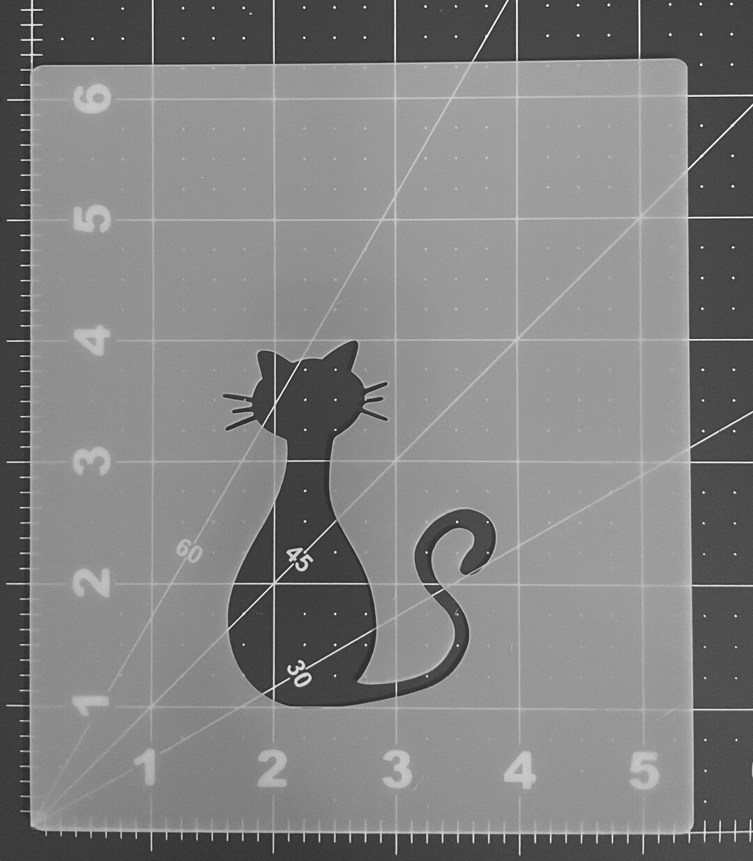 Cat Stencil - Etsy