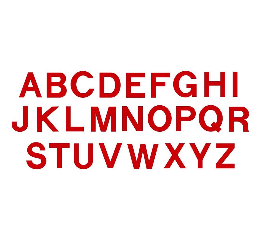 Sizzix Bigz Alphabet Set 26 Dies, Block 3 1/2" Inches, All Capital ...