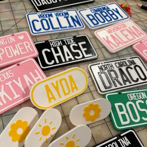 Cozy Coupe License Plate | Customizable License Plate for Ride on Car ...